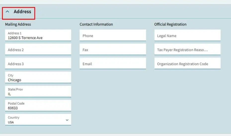 Supplier Create and Change | Crawford Software